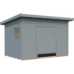 Ger&auml;tehaus Palmako "Stig", hellgrau, hellgrau, Massivholz, Ger&auml;teh&auml;user