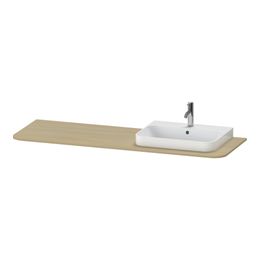 Duravit Waschtisch-Konsole Happy D.2 Plus 160x55cm, m 1 AS, Beck. re, Medit. Ei (HP031HR7171)