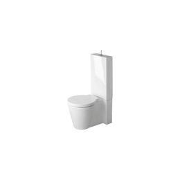 Duravit Stand-WC-Kombi, Tiefsp&uuml;ler Starck 1 41,5x64cm, 4,5 l, Abg. waag./skr., wei&szlig; (0233090064)