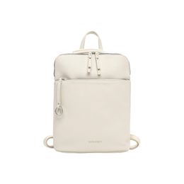 Rucksack SURI FREY "Rucksack SFY Debby", Damen, Gr. B/H/T: 33cm x 31cm x 13cm, beige (ecru 320), Obermaterial: 60% Polyurethan PU. 40% Polyester PES., Rucks&auml;cke Rucksack