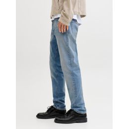 Jack & Jones JACK & JONES Herren Comfort-fit-Jeans "JJIMIKE JJCOOPER ST 335 BF", blau, Gr. 29, Abriebeffekte, Denim/Jeans, Obermaterial: 99% Baumwolle, 1%
