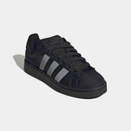 Herren Sneaker "CAMPUS 00S", adidas originals, Gr. 37core schwarz, core schwarz, tech grau metallic, Textil, Schuhe