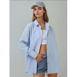 Hiccup Bluse Damen Gr&ouml;&szlig;e L blau