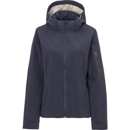 Outdoorjacke McKINLEY "DA.-JACKE MOUNT BONA W", Gr. 38, navy, Web, Obermaterial: 92% Polyester, 8% Elasthan, Jacken Outdoorjacke, w&auml;rmeisolierend, atmungsaktiv, superelastisches Material, winddicht