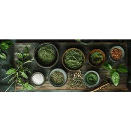 Pro Art Glasbild HERB WOODENBOARD