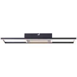 BRILLIANT LEUCHTEN Brilliant Besson Deckenleuchte LED Schwarz, Wei&szlig;, 1-flammig