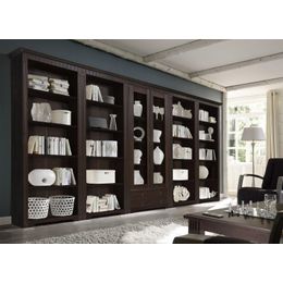 Empinio24 Regalwand kolonial Vitrinenschrank Kiefer 418 cm Cordoba