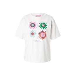 Fabienne Chapot T-Shirt 'Steve Sketchbook' Damen Gr&ouml;&szlig;e XS creme / blau / gr&uuml;n / pink