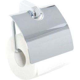 Bravat Metasoft WC-Papierhalter 818210 mit Deckel, chrom