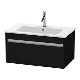 Duravit Waschtischunterschrank Ketho 80x47,5cm, Ei sw, 1 Auszug, wandh&auml;ngend (KT641901616)