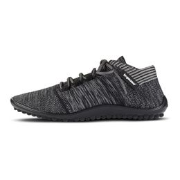 Leguano Damen Barfu&szlig;schuh "BEAT", Gr. 40, grau, Textil, Schuhe, Freizeitschuh, Halbschuh, Schn&uuml;rschuh f&uuml;r Maschinenw&auml;sche geeignet