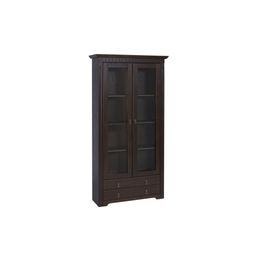 Empinio24 Vitrinenschrank Kolonialstil Kiefer massiv Cordoba