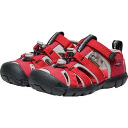 Keen M&auml;dchen Sandale "SEACAMP II CNX", Gr. 29, rot, Synthetik, Schuhe