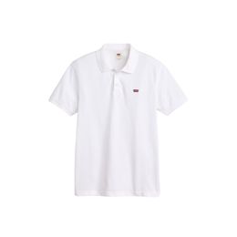 Levi's Poloshirt LEVI'S "Poloshirt Housemark Polo 1er Pack", Damen, Gr. L, wei&szlig;, Obermaterial: 100% Baumwolle CO., Shirts