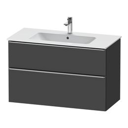 Duravit Waschtischunterschrank D-Neo 101x46,2cm, ES geb/Gra m, 1 Kast, 1 A (DE4363070490000)