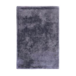 Hochflor-Teppich Kayoom "Boundless 225", anthrazit, B:120cm H:40mm L:170cm, Polyester, Teppiche, Hochflor, Modernes Muster, Fu&szlig;bodenheizungsgeeignet, Wohnzimmer