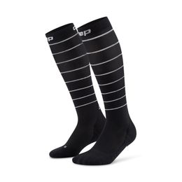 CEP Pro Run Reflective Tall Socks Bekleidung Herren schwarz