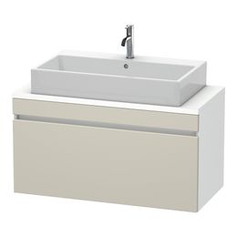 Duravit Waschtischunterschrank Com DuraStyle 100x47,8cm, tau/we ma, f Kons, 1 Auszug (DS530409118)