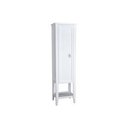 Vitra Valarte Hochschrank 62240 53,5 x 39,5 x 196,5 cm, links. bodenstehend, Korpus wei&szlig; matt