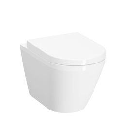 Vitra Integra Wand-Tiefsp&uuml;l-WC 7041B003-0075 35,5x54cm, 3/6 l, ohne Sp&uuml;lrand, ohne Bidetfunktion, wei&szlig;