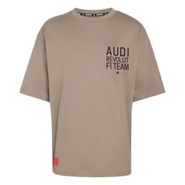 adidas Performance Funktionsshirt 'Audi Revolut F1 Team Elevated II' Herren Gr&ouml;&szlig;e XXL hellbraun / schwarz