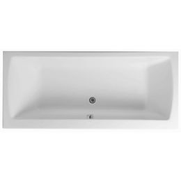 Vitra Integra Badewanne 52540001000 180 x 80 cm, wei&szlig;, Einbauversion, Ablauf mittig