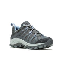Wanderschuh Merrell "CLAYPOOL 2 SPORT GORE-TEX", Damen, Gr. 41, grau (rock), Synthetik, Schuhe Wanderschuh, wasserdicht dank Gore-Tex Membrane