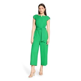 Overall Betty Barclay "Damen mit Eingrifftaschen", Damen, Gr. 40, Normalgr&ouml;&szlig;en, kelly gr&uuml;n, Obermaterial: 86% Polyester, 14% Elasthan, figurumspielend, Rundhals, Overalls Overall, Form