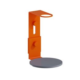 Vitra Sento Kids Seifenspender-Halter A4491567 d= 82x120-150mm, Wandmontage, Zamak, Oberfl&auml;che orange