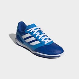 Fu&szlig;ballschuh adidas Performance "SUPER SALA COMPETITION III HALLENFUSSBALL", Herren, Gr. 43, lucid ray blau, ftwr wei&szlig;, royal blau, Synthetik, Textil, Schuhe Fu&szlig;ballschuh, f&uuml;r Hallenboden