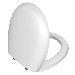 Vitra Memoria black WC-Sitz 106-401R009 mit Absenkautomatik, abnehmbar, edelwei&szlig;