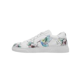 DOGO Sneaker low 'Ace Sneakers - As Free As a Bird' Damen Gr&ouml;&szlig;e 37 wei&szlig;