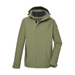 Killtec Herren Funktionsjacke "KOS 87 MN JCKT"moosgr&uuml;n, Gr. L, Obermaterial: 100% Polyester.Futter: 100% Polyester, Jacken, Wasser- und winddicht,