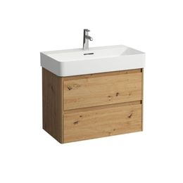 Laufen BASE 2.0 f&uuml;r VAL Waschtischunterschrank H4114021082671 71,9x51,5x40cm, 2 Schubladen, Wildeiche