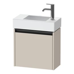 Duravit Waschtischunterschrank Ketho.2 48,4x23,8cm, An li, Tau ma, 1 T&uuml;r, wandh&auml;ngend (K25072L91910000)