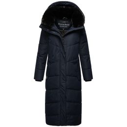 Navahoo Damen Steppmantel "Hingucker XIV", blau, Gr. M, Obermaterial: 100% Polyester. Futter: 100% Polyester. Wattierung: 100% Polyester, M&auml;ntel,
