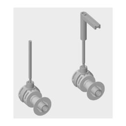 Vitra Befestigungsset 316567YP1TE f&uuml;r 7042, f&uuml;r Wand-WC