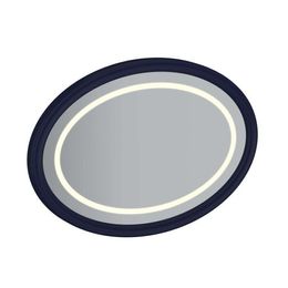 Vitra Valarte Flachspiegel 65789 1000x45x700mm, oval, LED-Beleuchtung, Korpus stahlblau, lackiert