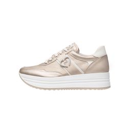 Nero Giardini Damen Plateausneaker "Nero Giardini Sneaker Lederimitat", Gr. 36, rosa, Lederimitat, Schuhe