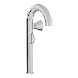 Vitra Liquid Waschtisch-Einhebelmischer A42791 Ausladung 175mm, Einlochmontage, ohne Ablaufgarnitur, Griff rechts, chrom