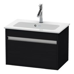 Duravit Waschtischunterschrank Ketho Compact 60x38,5cm, Ei sw, 1 Auszug, wandh&auml;ngend (KT642201616)