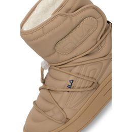 Fila Damen Winterboots "SUPERBUBBLE BOOT wmn", Gr. 38, beige, Synthetik, Schuhe, Winterstiefel, Winterschuhe, Schlupfboots, Snowboots, gef&uuml;ttert