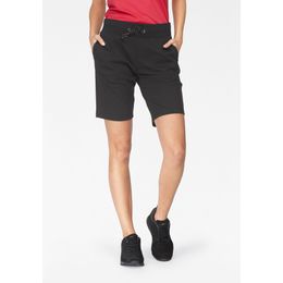 Shorts Eastwind, Damen, Gr. 42, N-Gr, schwarz, Obermaterial: 60% Baumwolle, 40% Polyester, unifarben, bequem kurz, Hosen Sweatshorts, Elastischer Bund mit Kordelzug f&uuml;r individuell bequemen Sitz.