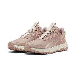 Laufschuh Puma "EXTEND LITE TRAIL", Damen, Gr. 42,5, rose latte, alpine snow, Textil, Schuhe Laufschuh, mit abriebfester Gummilaufsohle, mit Stollenprofil