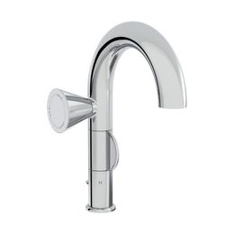 Vitra Liquid Waschtisch-Einhebelmischer A42786 Ausladung 175mm, Einlochmontage, mit Ablaufgarnitur G 1 1/4, chrom
