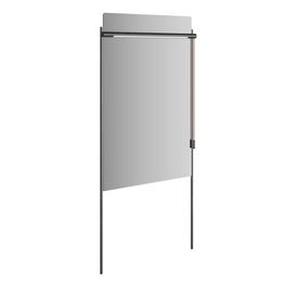 Vitra Equal LED-Leuchtspiegel 64104 60,3 x 94,5 cm, Beleuchtung oben