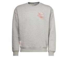 Reebok Sweatshirt 'Looney Tunes' Herren Gr&ouml;&szlig;e XL graumeliert / feuerrot / silber
