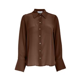 Minus Shirt 'Caty Silk' Damen Gr&ouml;&szlig;e XXL braun