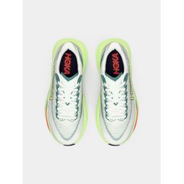 Hoka One One HOKA Laufschuh 'MACH 7' Damen Gr&ouml;&szlig;e 42.5/43 hellgelb / jade / knallrot / wei&szlig;