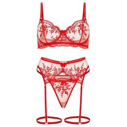 Orchibelle Underwear Sets 'Amara' female Red size M
